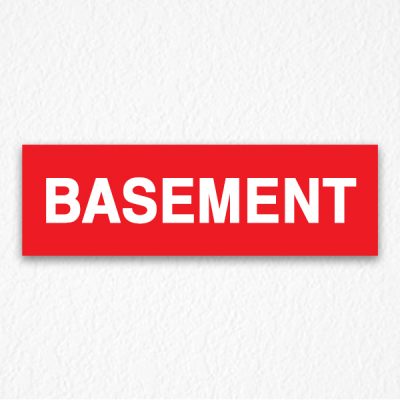 Building Basement Signs - HPD Signs
