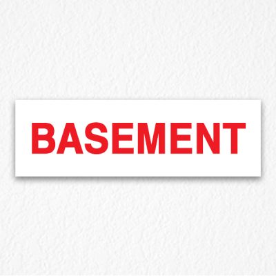 Building Basement Signs - HPD Signs