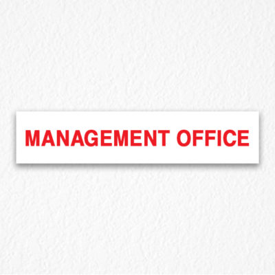 Management Office Sign - HPD Signs NYC