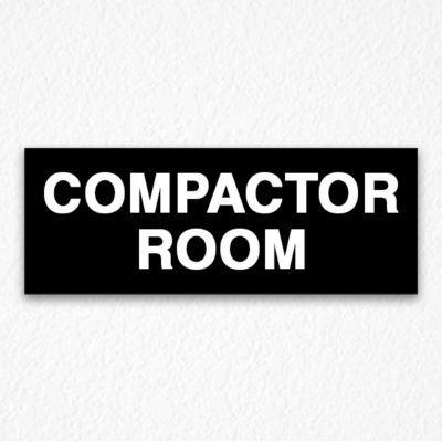 Compactor Room Sign - HPD Signs NYC